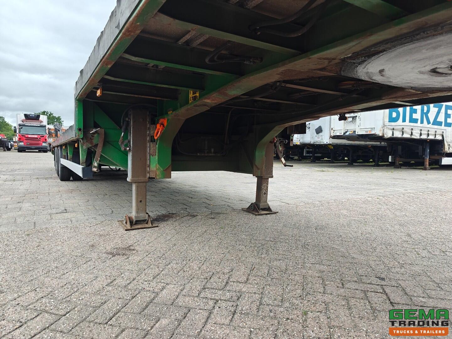 Pacton SXD Semi Dieplader 13.6m - NaLoopAs - Elektrisch Steunpoten ...